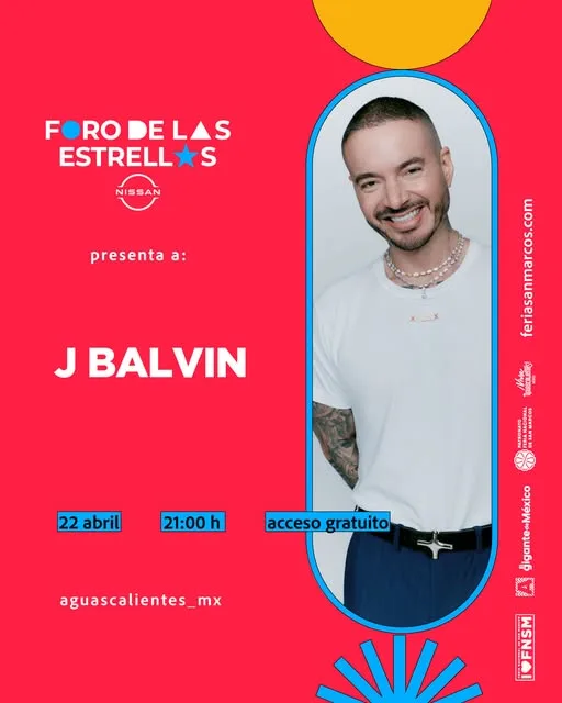 J Balvin GRATIS Feria San Marcos 2026
